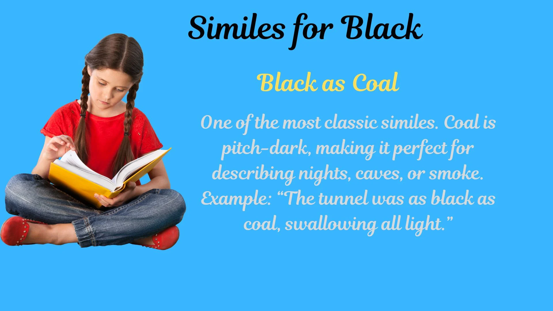 54 Best Similes for Black with Examples