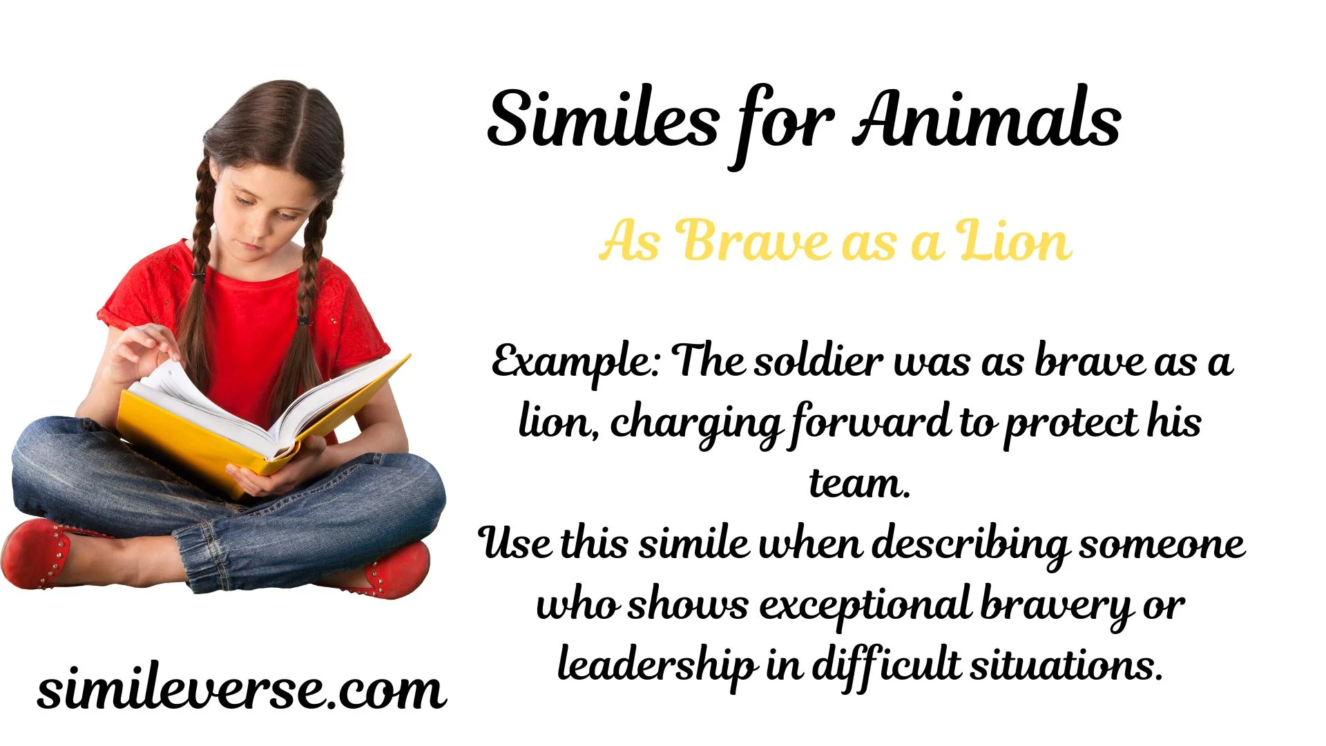 37+ Best Similes for Animals with Examples and Meanings